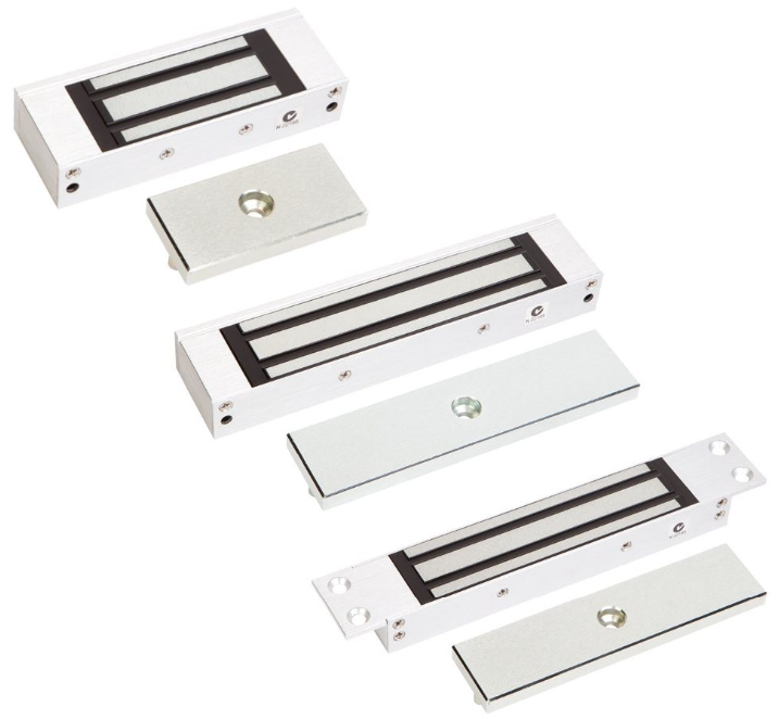 Mini single magnetic lock, surface mount FSH - Clear Digital