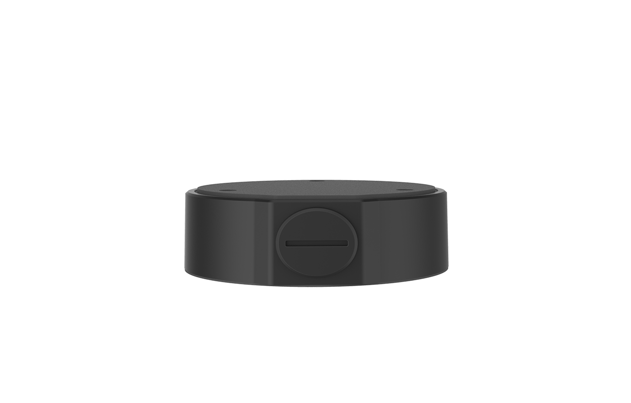 Fixed Turret Junction Box Black - Clear Digital