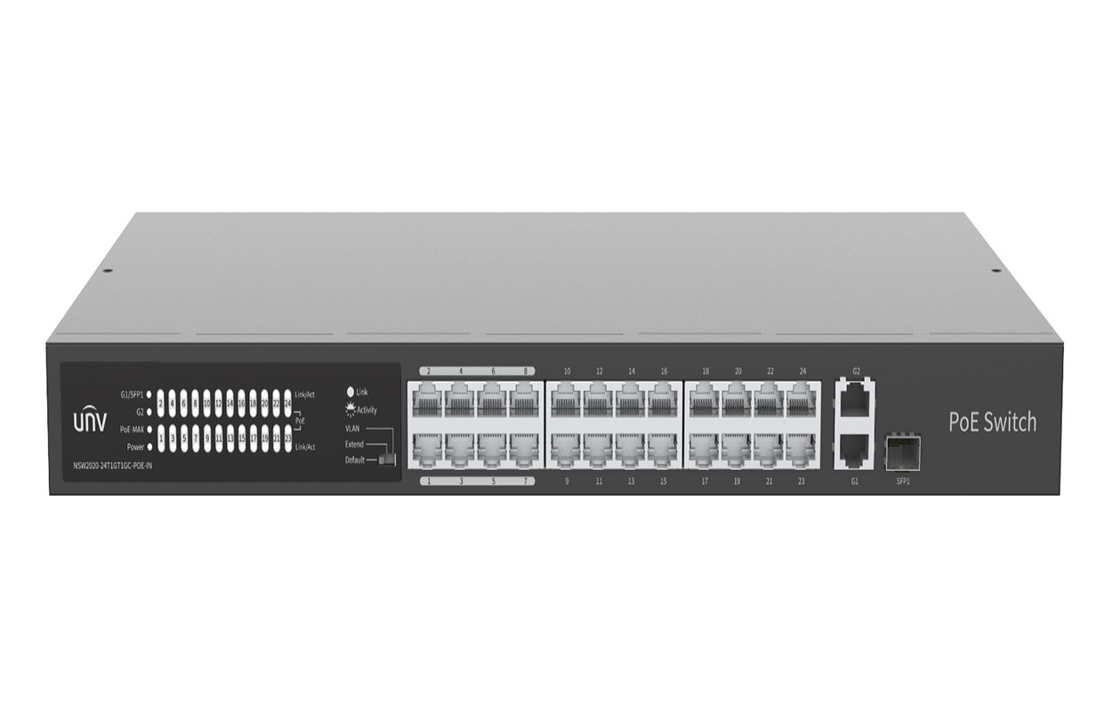 24-Port PoE Switch Uniview (UNV) - Clear Digital