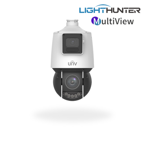 4MP+4MP Lighthunter Dual-lens Network PTZ Camera - Clear Digital