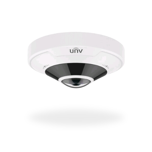 12MP Ultra HD Infrared Vandal-resistant Fisheye Fixed Dome Camera (UNV ...