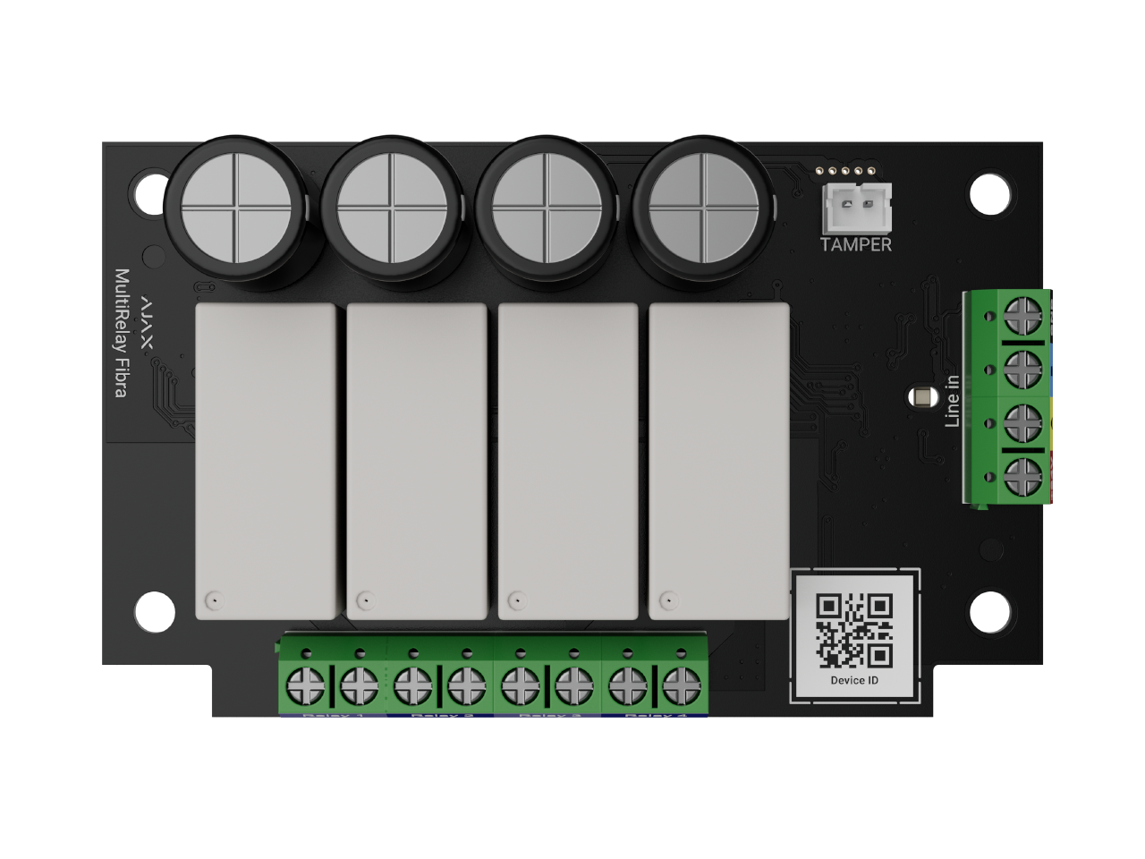Four-Channel Relay with Remote Control - Clear Digital