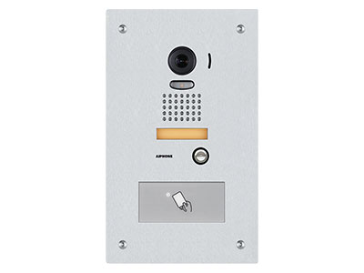 Aiphone Stainless Steel Flush Mount Video Door Station With HID ...