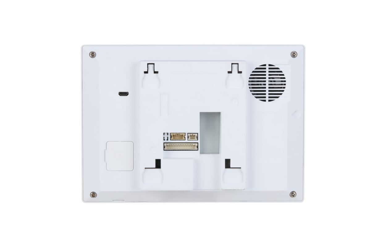 7 Touch Screen IP Indoor Monitor Intercom White - Clear Digital