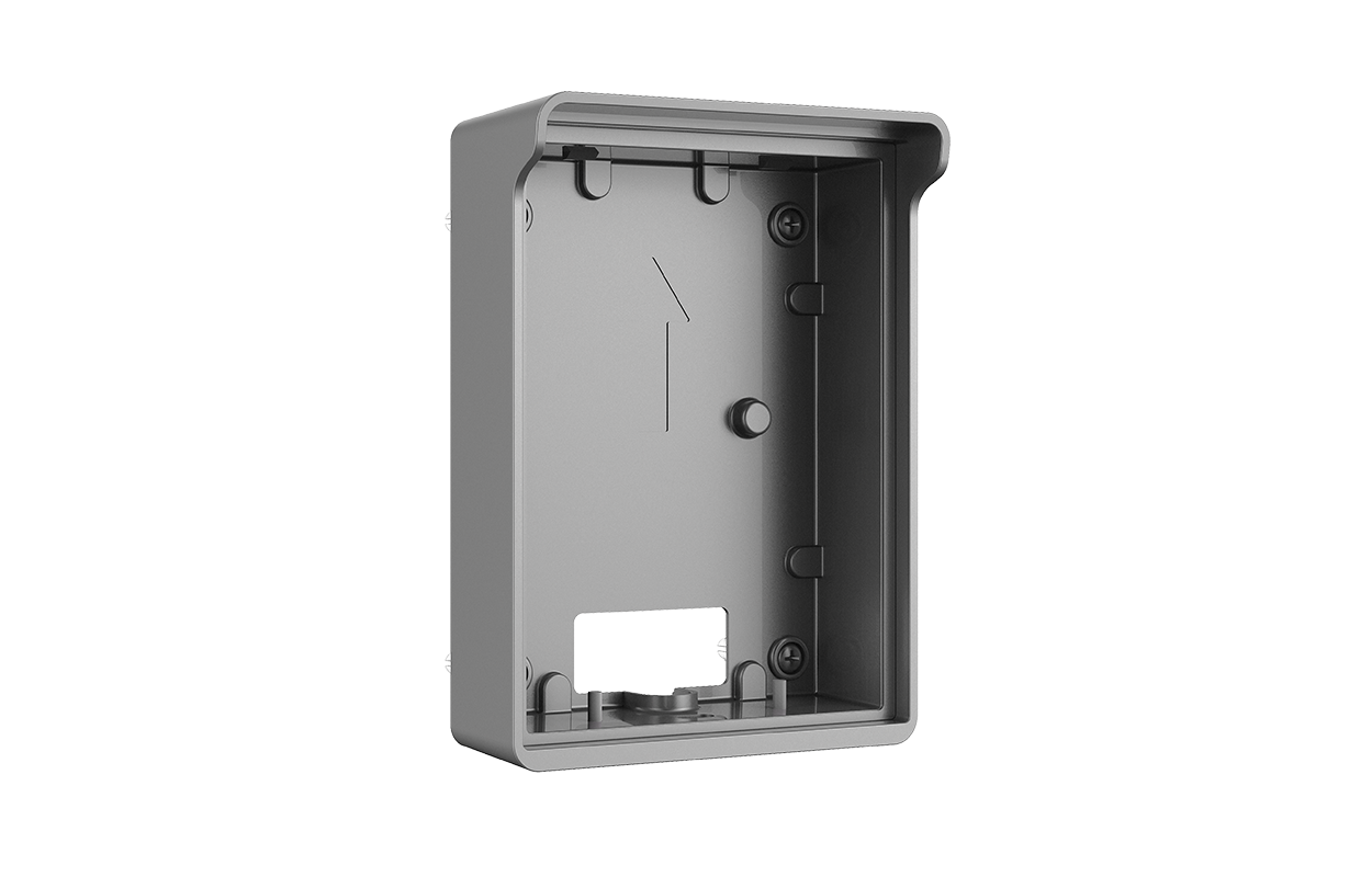 Surface-mounted rain cover for VTO2202F Intercom - Clear Digital