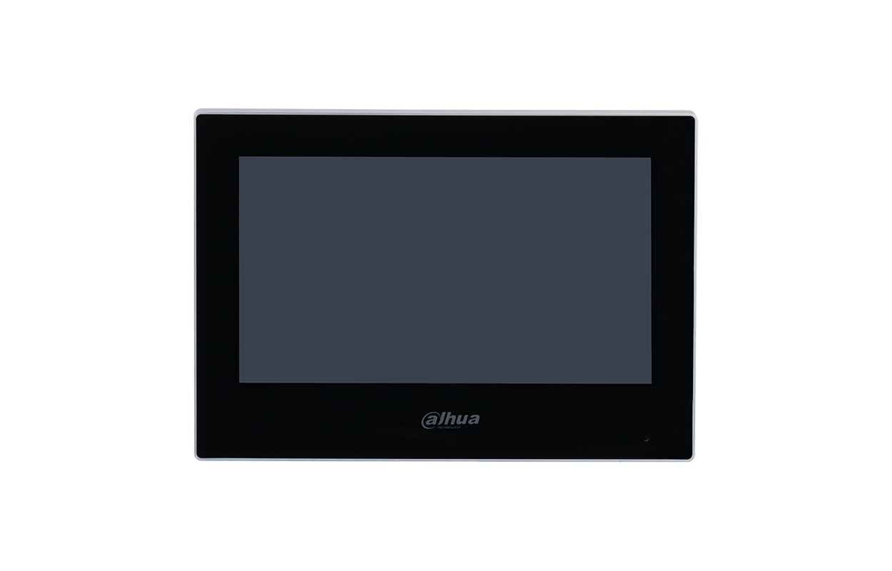7 Touch Screen IP Indoor Monitor Intercom - Black - Clear Digital